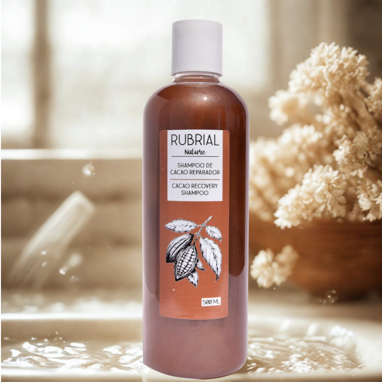 Shampoo de Cacao (Chocolate) 500 ml (16.9 oz) – Rubrial
